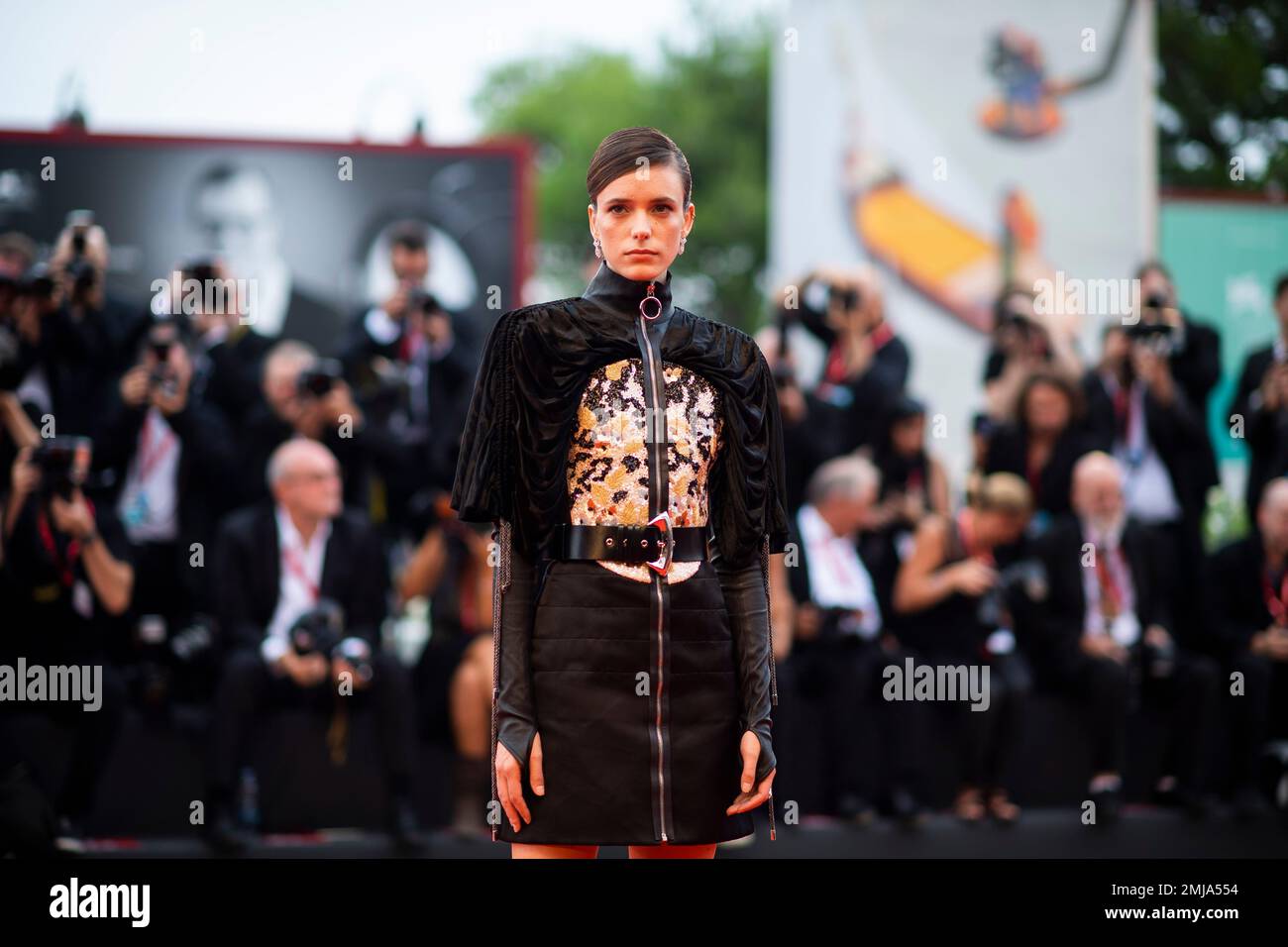 Jury member Stacy Martin poses for photographers upon arrival at the ...