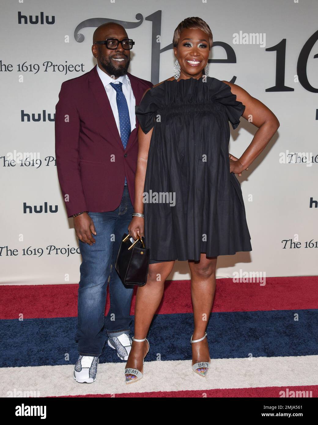 26 January 2023 - Los Angeles, California - Jason Reid and Joy-Ann Reid ...