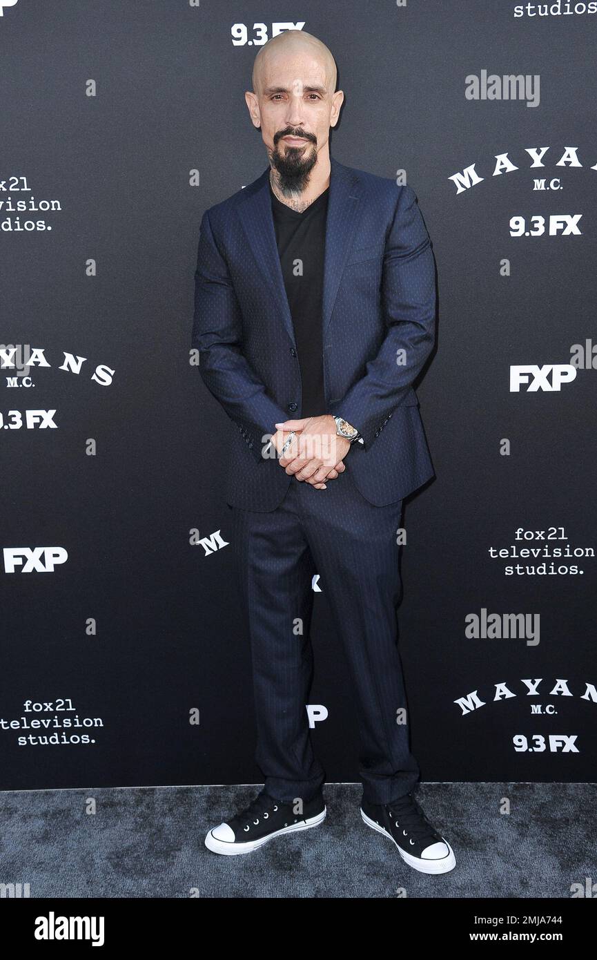 Joseph Lucero attends the LA premiere of "Mayans M.C." Season Two at ...