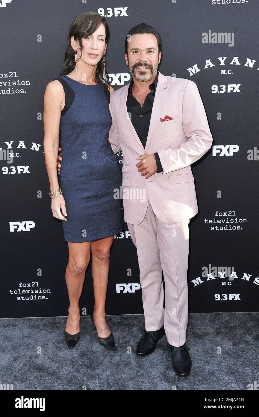 Michael Irby attends the LA premiere of "Mayans M.C." Season Two at ...
