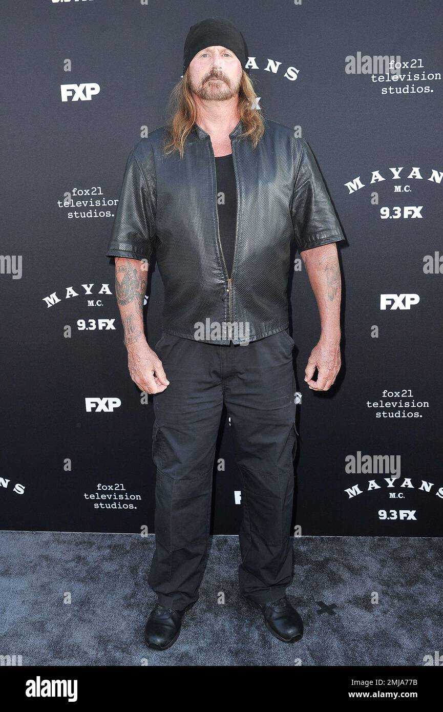 Rusty Coones attends the LA premiere of "Mayans M.C." Season Two at ...