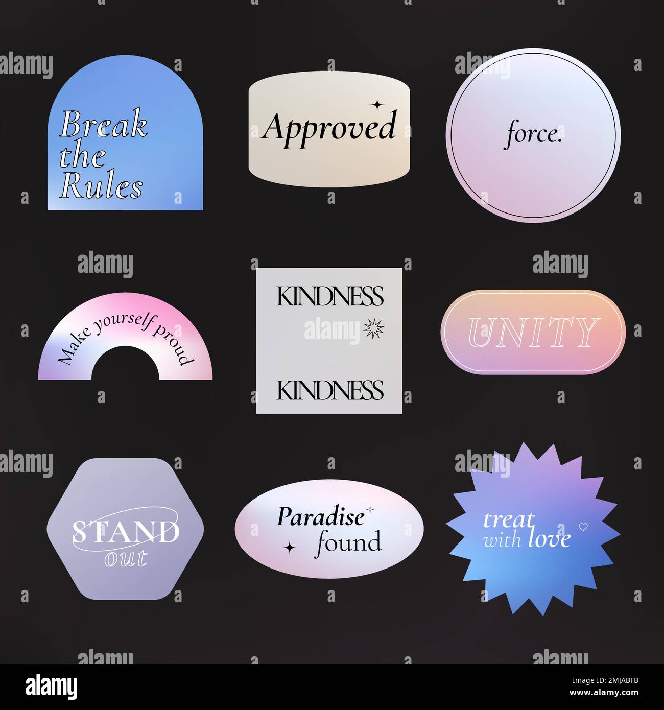 Aesthetic Stickers Words at Helen Papp blog