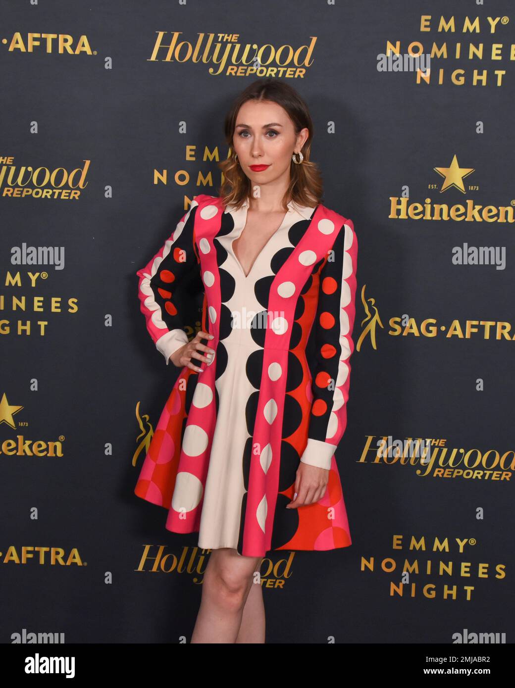 Caitlin Reilly attends The Hollywood Reporter and SAG-AFTRA’s Emmy ...