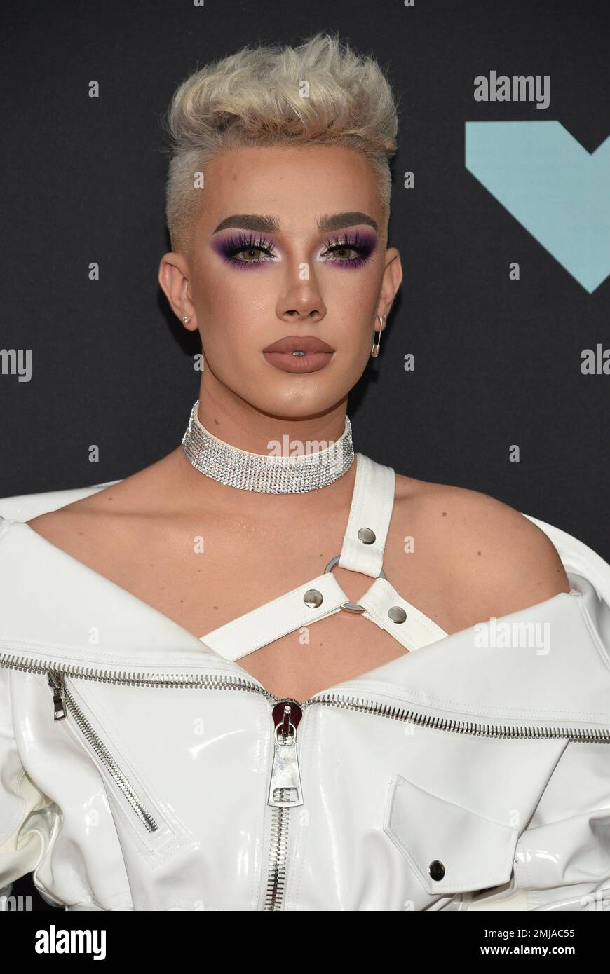 James Charles arrives at the MTV Video Music Awards at the Prudential ...