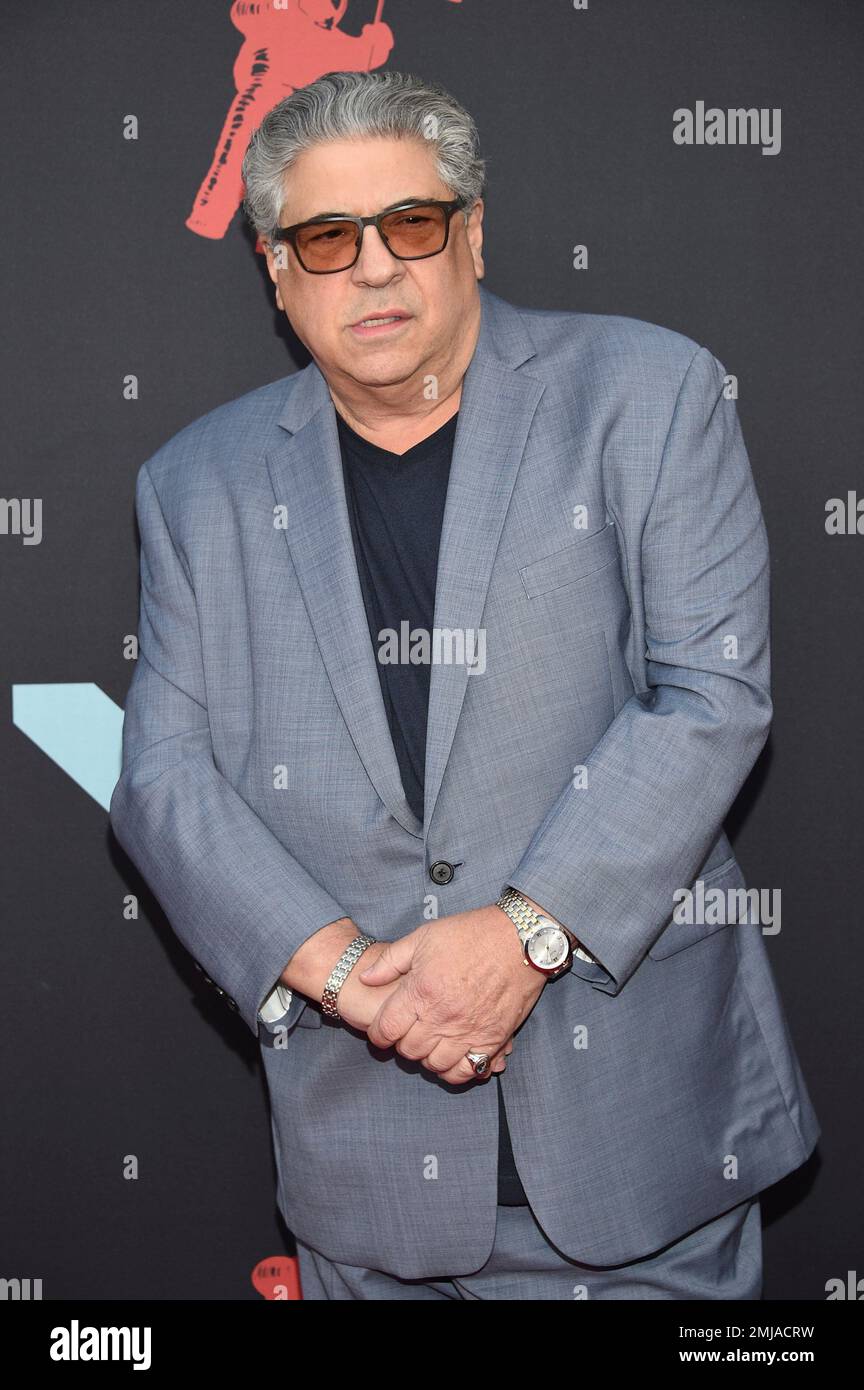 Vincent Pastore arrives at the MTV Video Music Awards at the Prudential ...