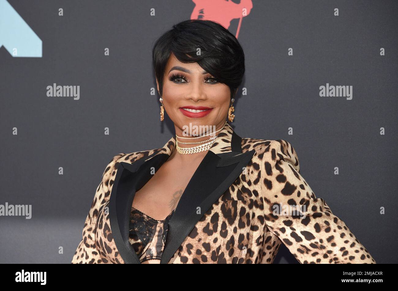 Sandra Denton, also known as Pepa, from Salt-N-Pepa, arrives at the MTV ...