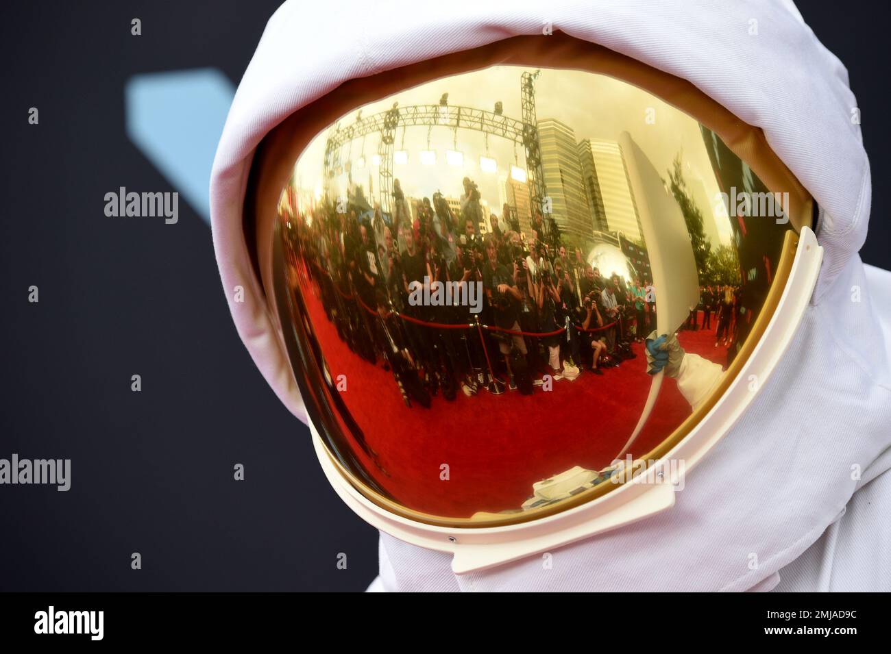 MTV Moon Man arrives at the MTV Video Music Awards at the Prudential ...