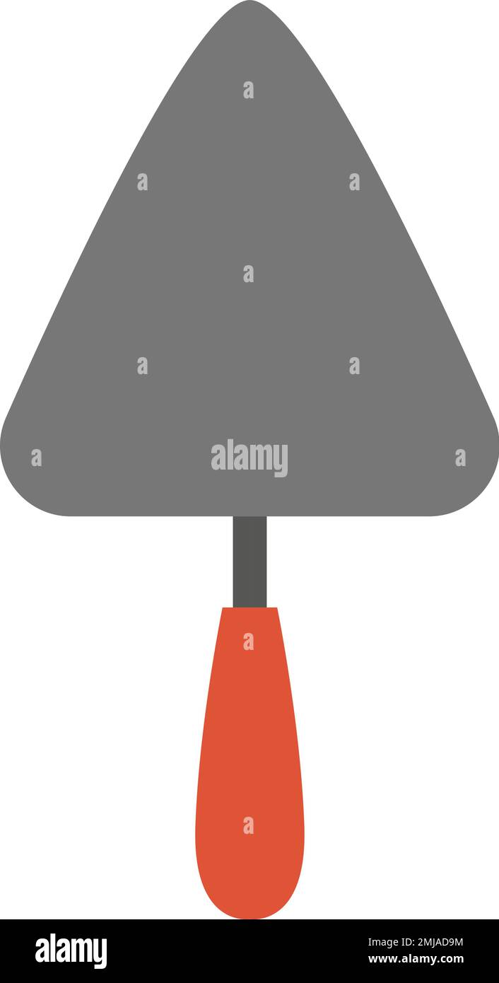 Trowel color icon. Masonry symbol. Construction tool Stock Vector Image ...