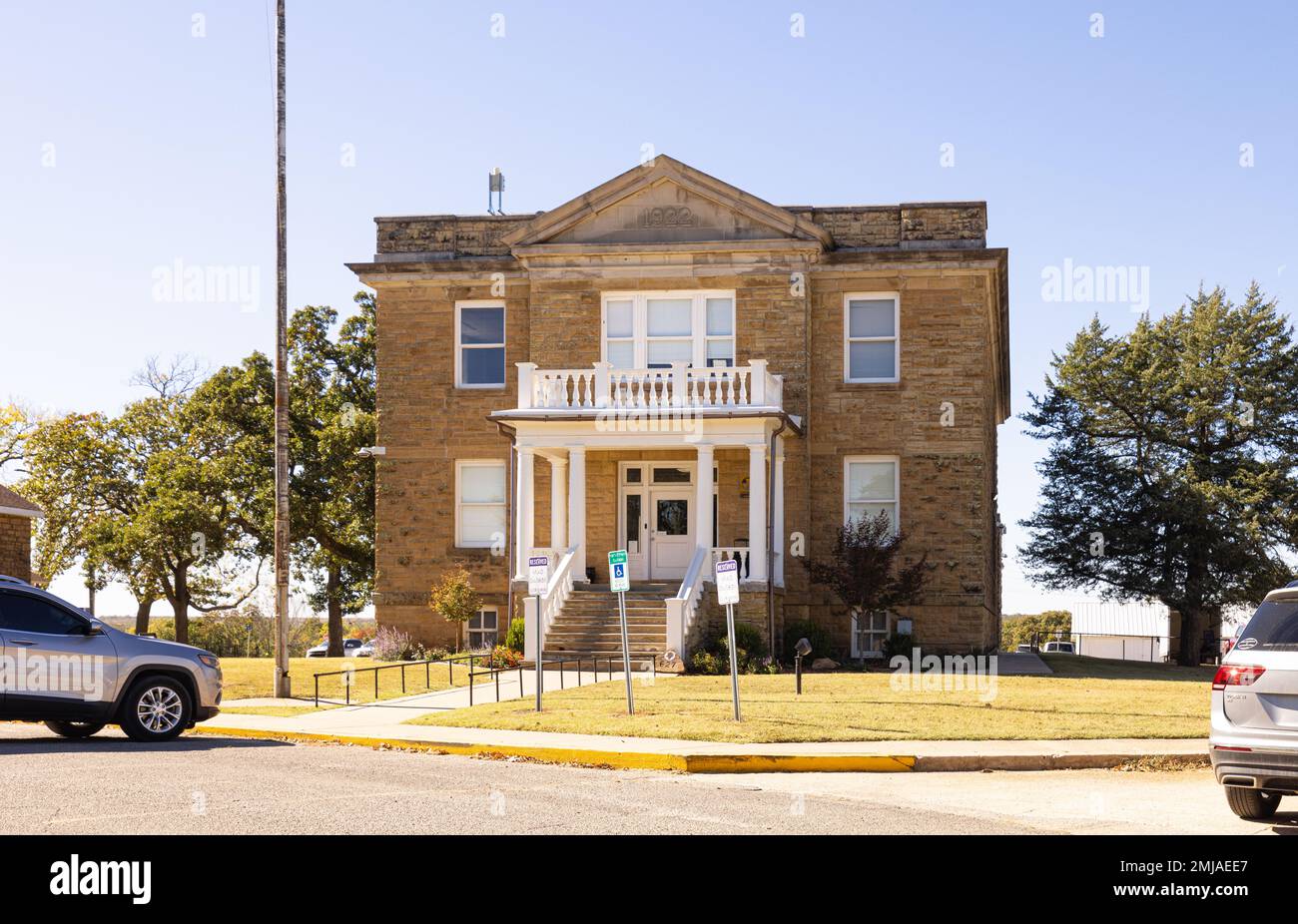 Pawhuska, Oklahoma, USA - October 18, 2022: The Historic building known ...