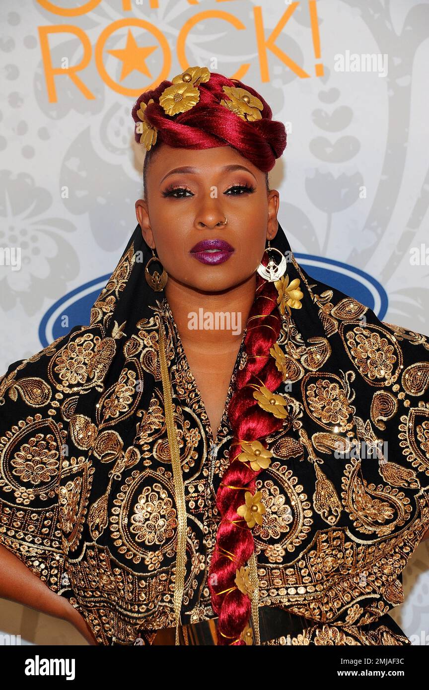 Mumu Fresh arrives at the red carpet at the 2019 Black Girls Rock ...