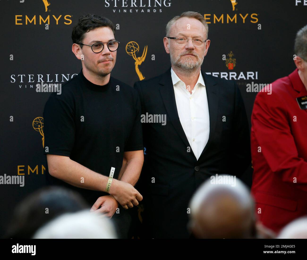 Emmy Nominees Ryan O'Connell, left, and Jared Harris attend the 2019 ...