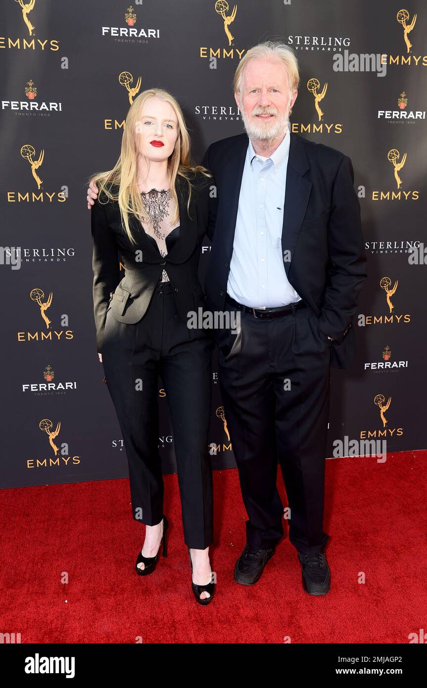 Hayden Carson Begley, left, and Ed Begley Jr. arrive at the 2019 ...