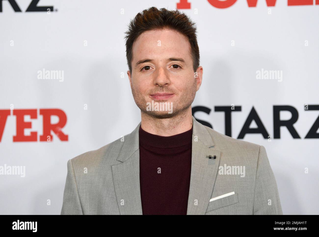 Joe Perrino attends the world premiere of the Starz television series ...