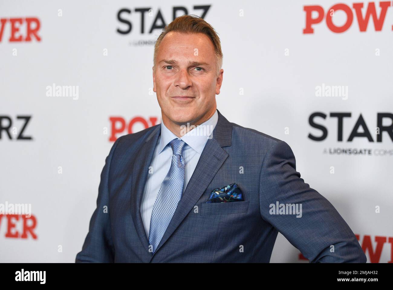 Mike Dopud attends the world premiere of the Starz television series ...