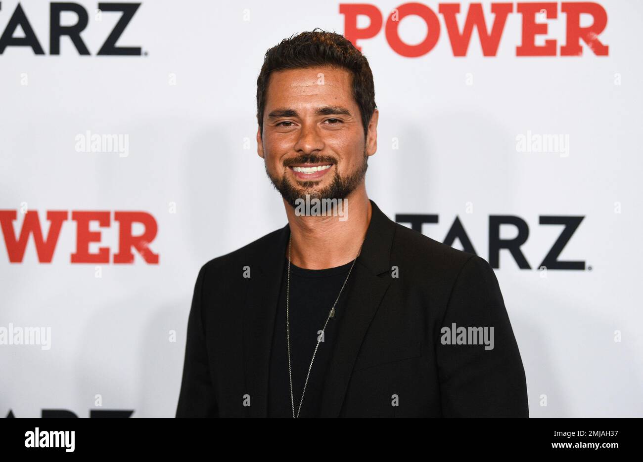 J.R. Ramirez attends the world premiere of the Starz television series ...