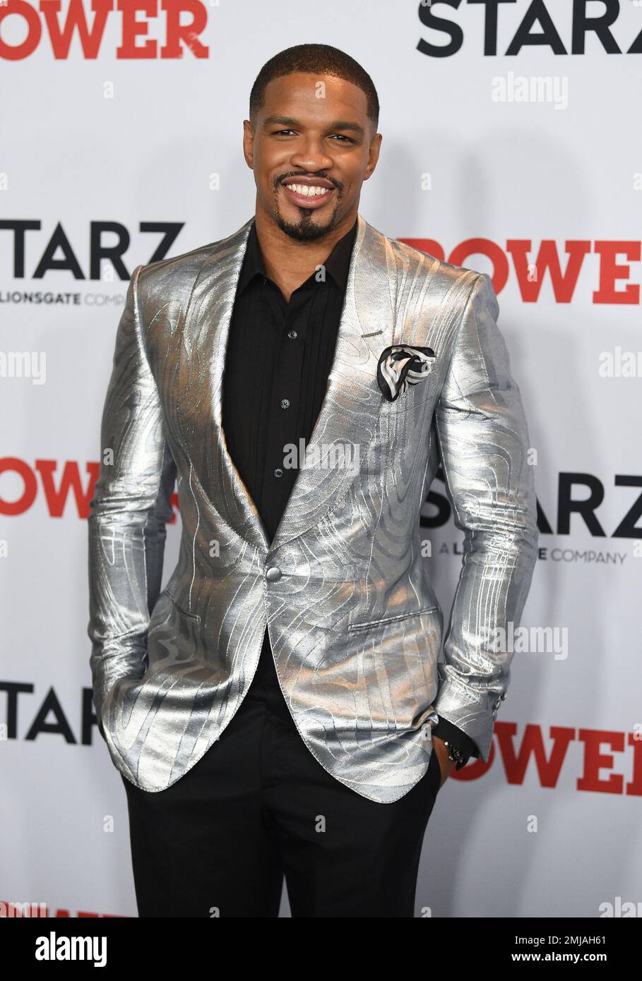 Michael Ferguson attends the world premiere of the Starz television ...