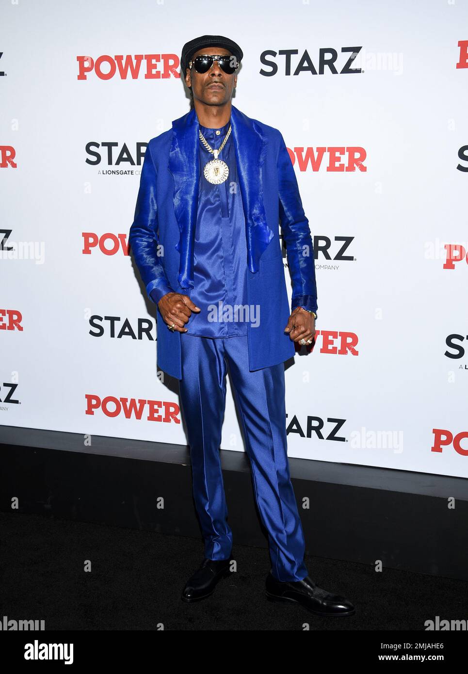 Rapper Snoop Dogg attends the world premiere of the Starz television ...