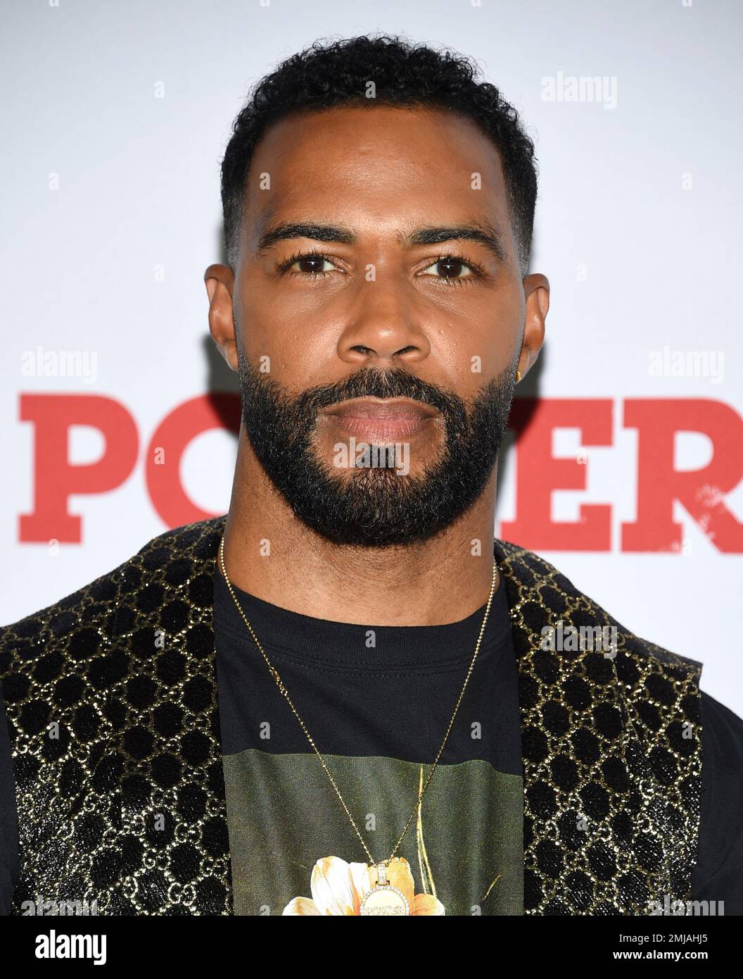 Actor Omari Hardwick attends the world premiere of the Starz television ...