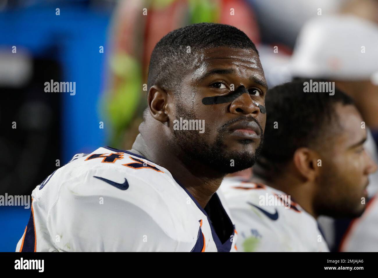 Denver Broncos cornerback Alijah Holder (49) during an NFL preseason ...