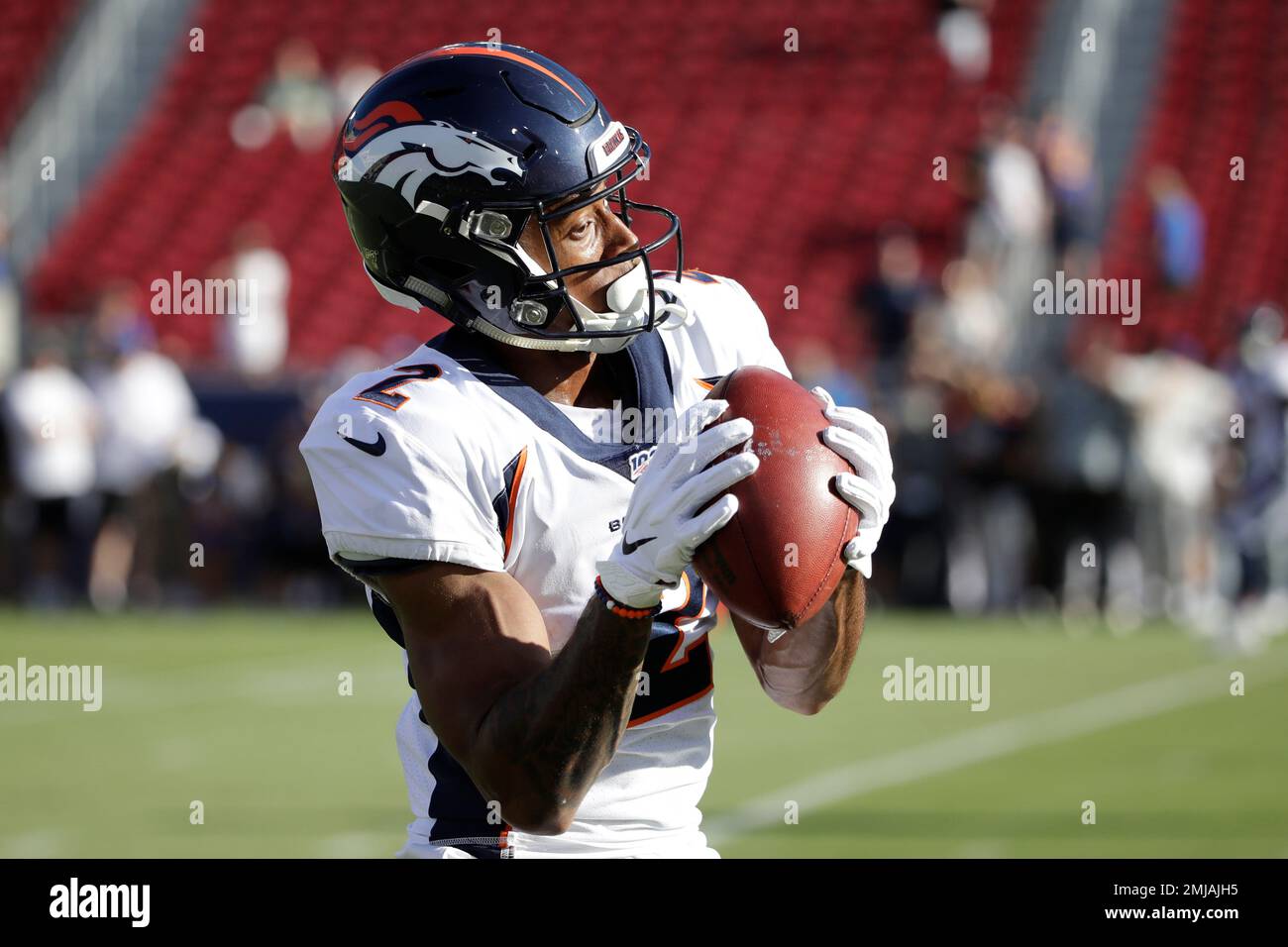 Denver Broncos wide receiver Trinity Benson (2) during an NFL preseason ...