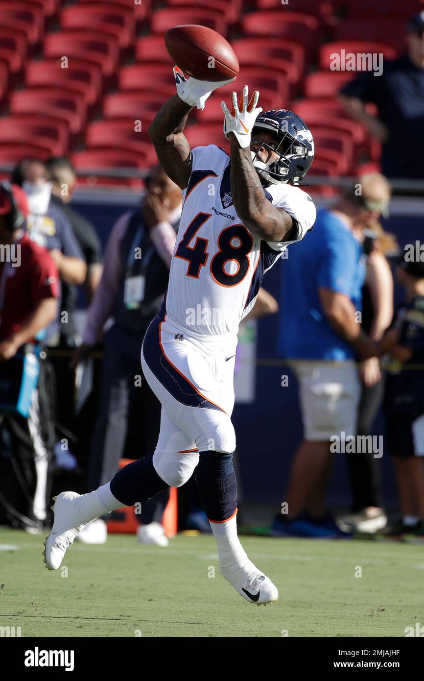 Denver Broncos running back Devontae Jackson (48) during an NFL ...