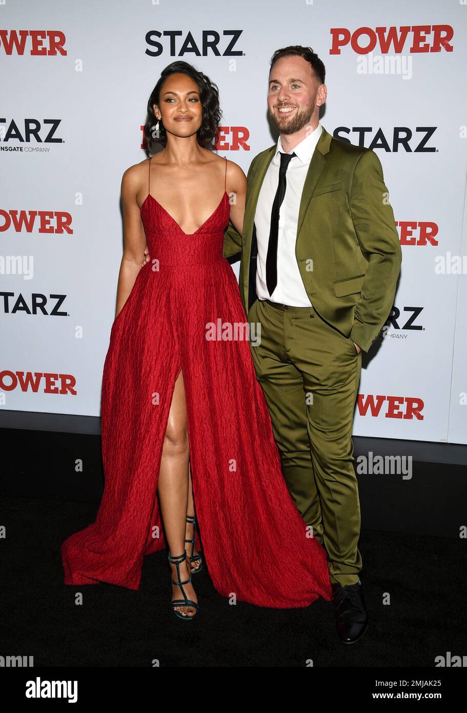 Cynthia Addai-Robinson, left, and Thomas Hefferon attend the world ...