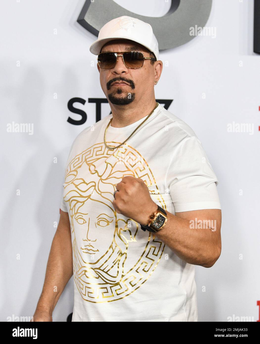Actor Ice-T attends the world premiere of the Starz television series ...