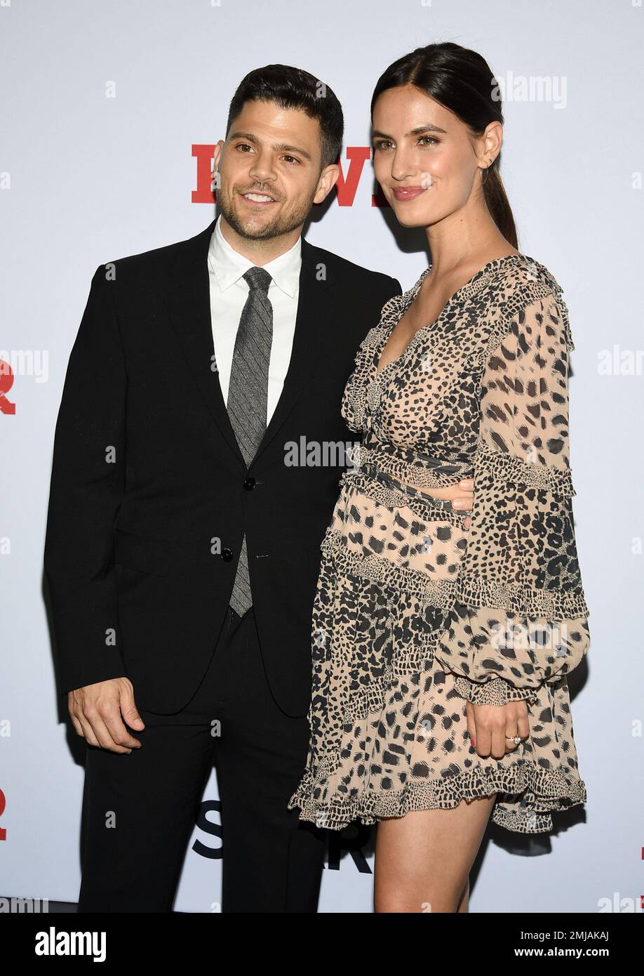 Actor Jerry Ferrara, left, and Breanne Racano attend the world premiere ...