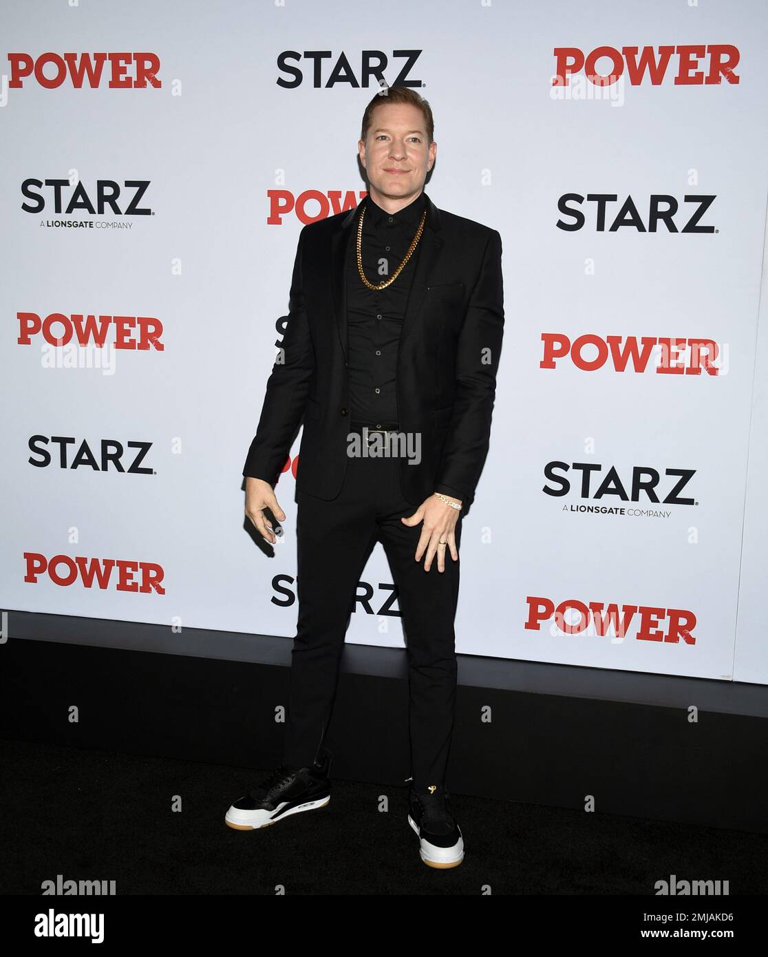 Actor Joseph Sikora attends the world premiere of the Starz television ...