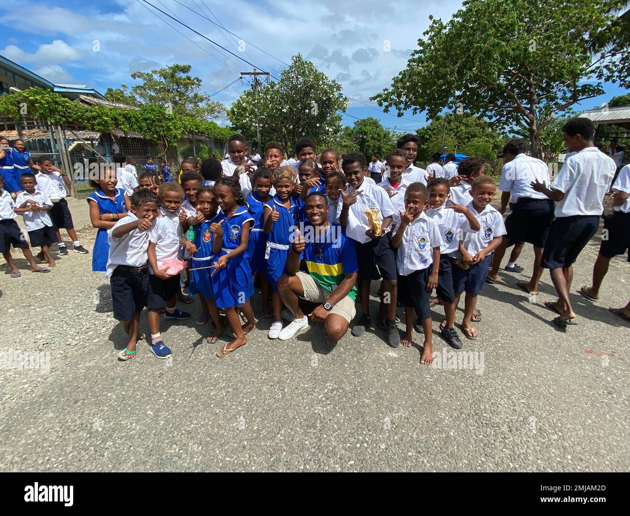 HONIARA, SOLOMON ISLANDS (Aug. 26, 2022) – Master-at-Arms Cornelius ...