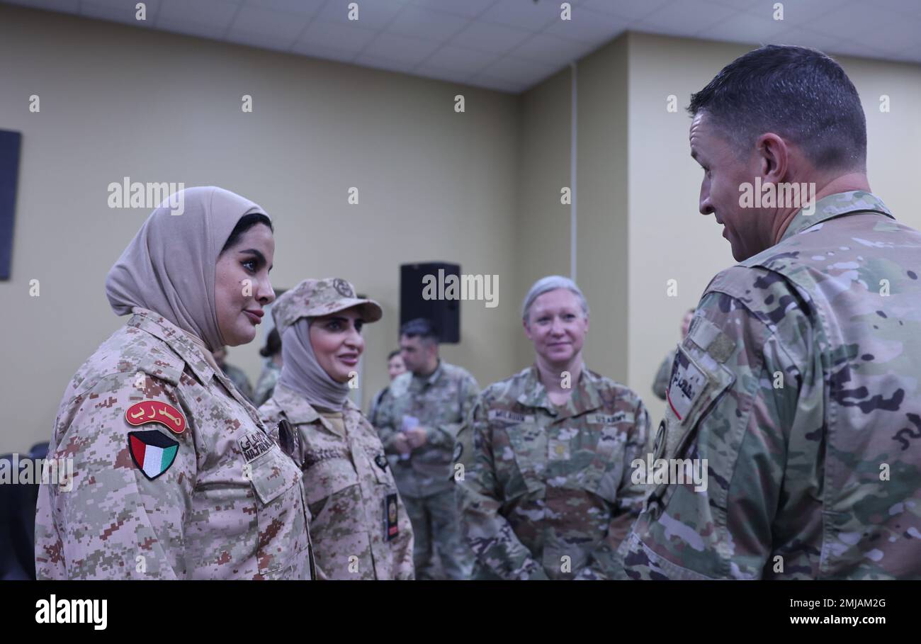 Col. Martin A. Wohlgemuth, commander, Area Support Group – Kuwait ...