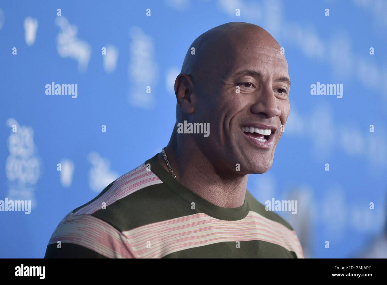 Dwayne Johnson attends the Go Behind the Scenes with the Walt Disney ...
