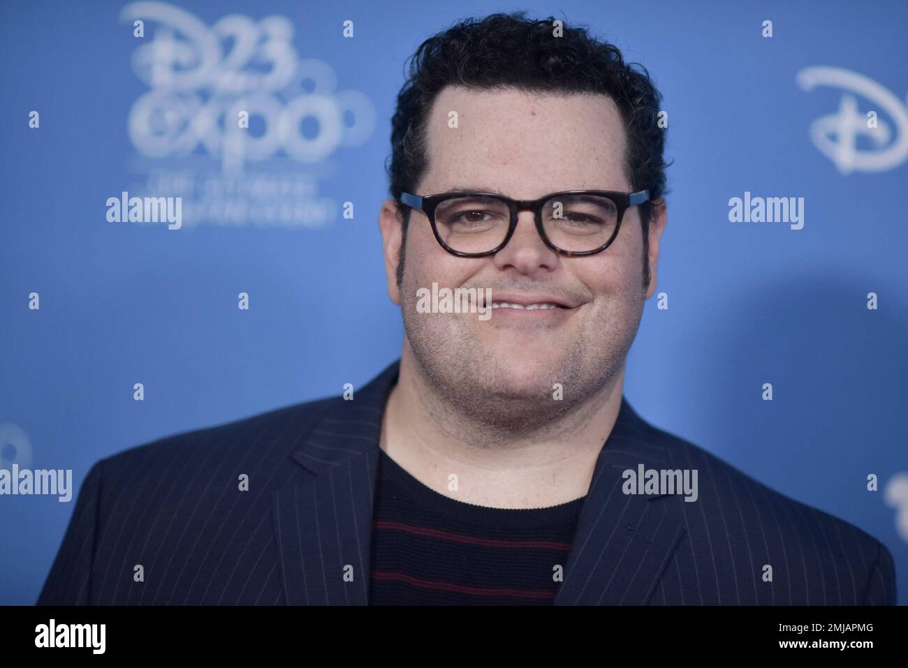 Josh Gad attends the Go Behind the Scenes with the Walt Disney Studios press line at the 2019 ...