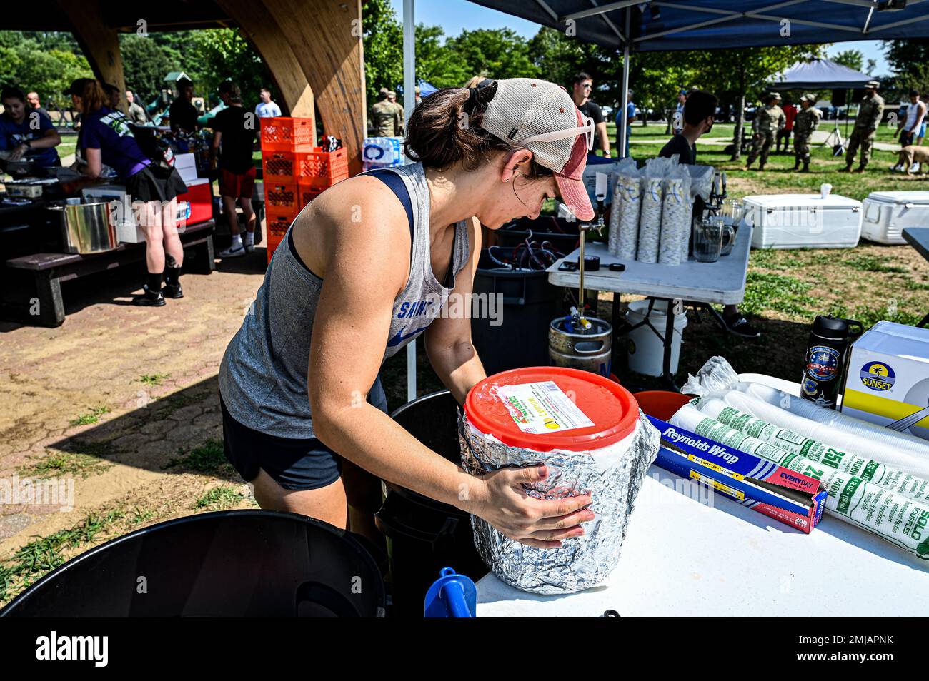 U.S. Air Force Capt. Alicia Canetta, 305th Air Mobility Wing pilot ...
