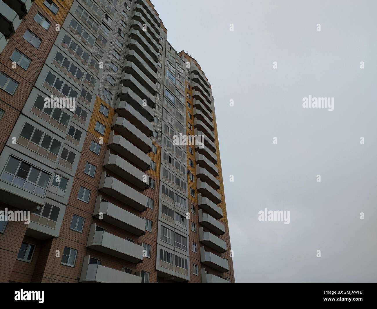 Russian Federation. Saint-Petersburg. Residential building, new ...