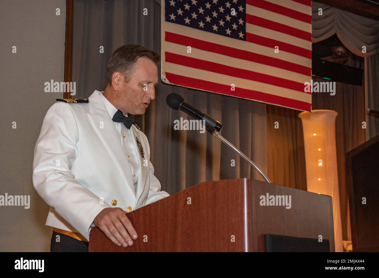 Lt. Cmdr. Philip Carson, Commander, Fleet Activities Sasebo chaplain ...