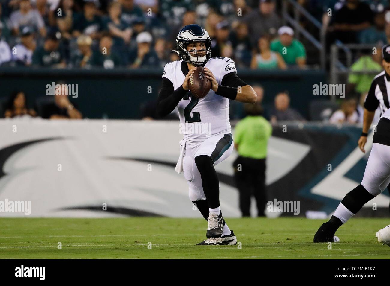 Philadelphia Eagles quarterback Cody Kessler in action during a ...