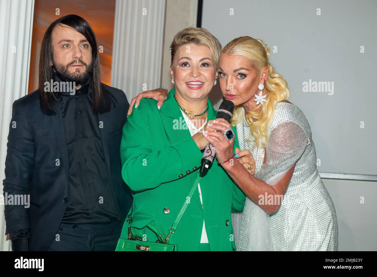 Moscow. The journalist, the showman Levan Todua, the singer Katya Lel ...
