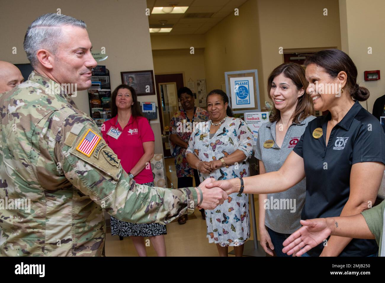 JOINT BASE SAN ANTONIO, Texas- U.S. Army Col. Travis Mills, 502nd Force ...