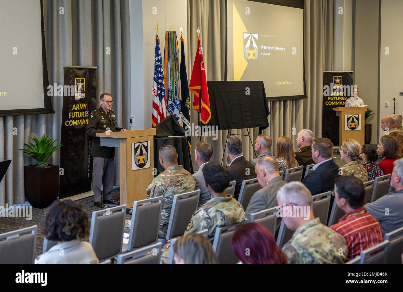 CSM Brian A. Hester, Command Sergeant Major, Army Futures Command, and ...