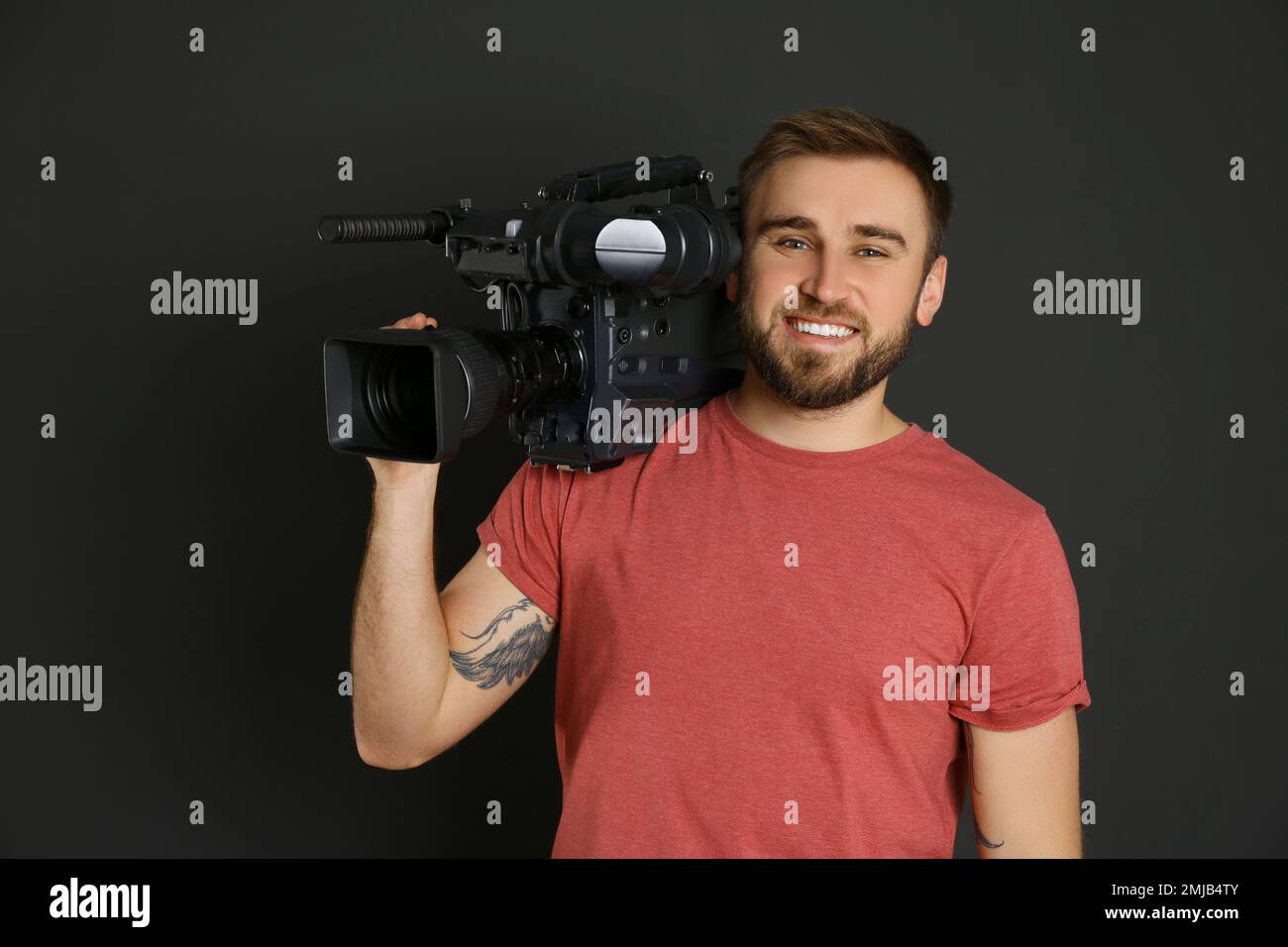 Portrait professional video editor hi-res stock photography and images ...