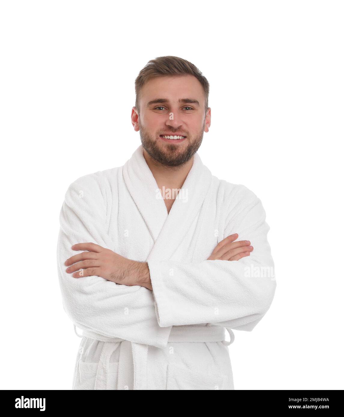 Young handsome man after bath hi-res stock photography and images - Alamy