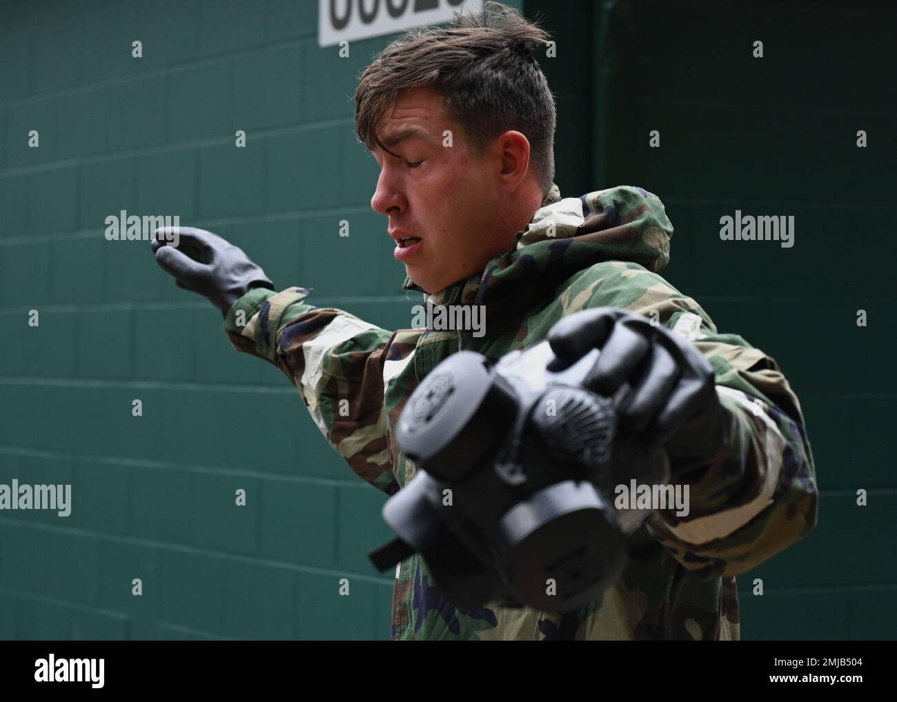 U.S. Air Force Staff Sgt. Dalynn Berry, electrical power production ...
