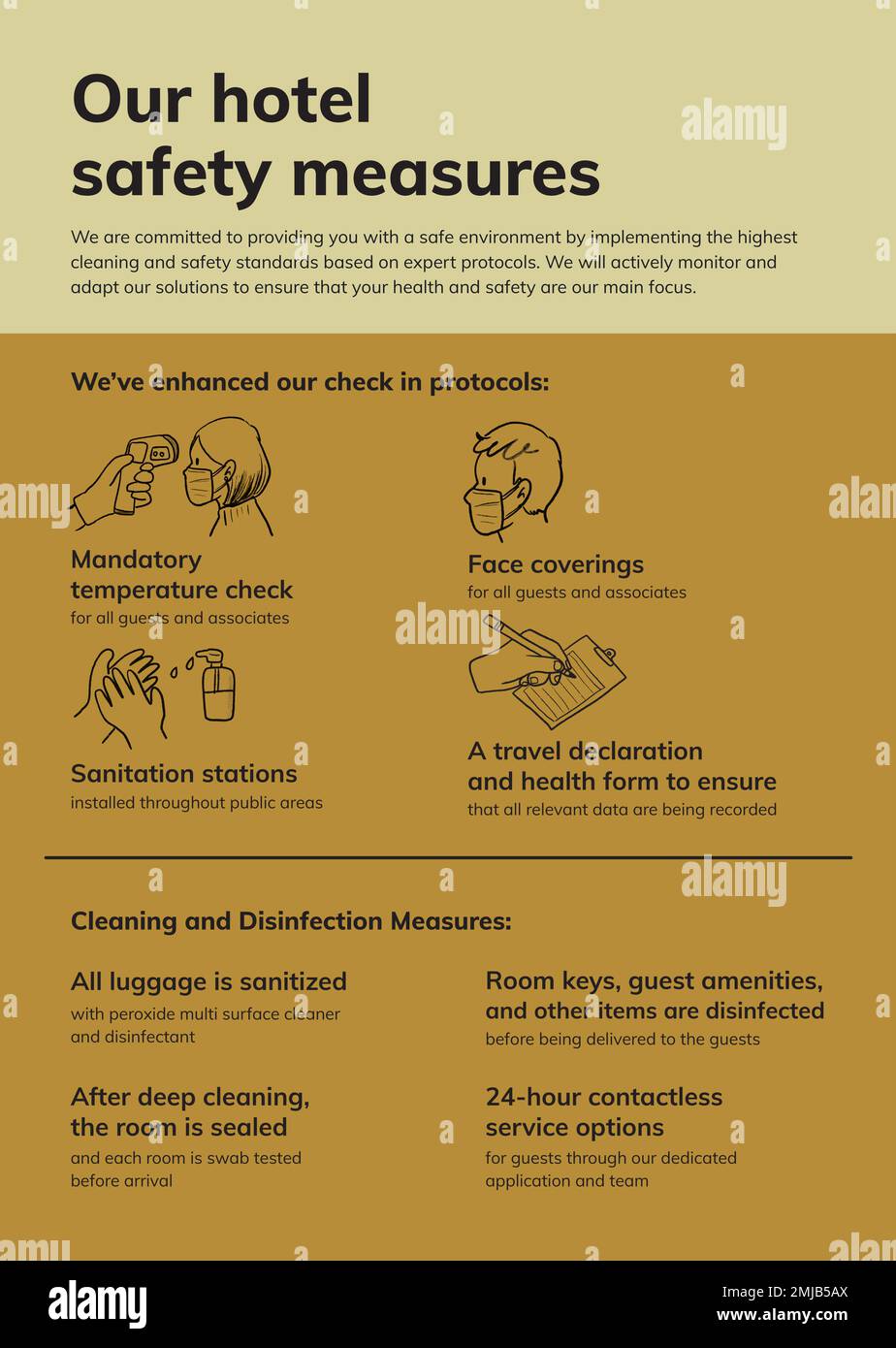 Health And Safety Poster Template