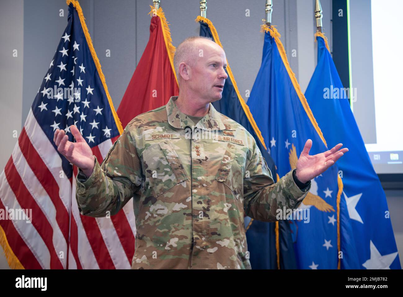 CRYSTAL CITY, VA. (Aug. 26, 2022) – Lt. Gen. Michael Schmidt, F-35 ...
