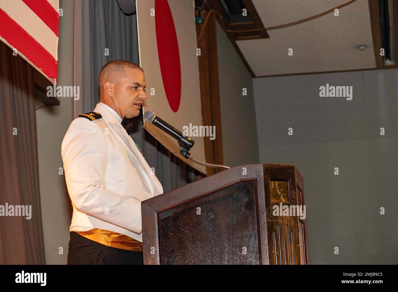 Lt. Stephen Caezza, Commander, Fleet Activities Sasebo (CFAS) security ...