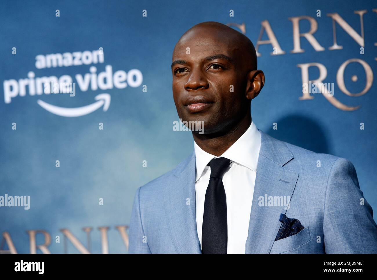 David Gyasi, a cast member in the Amazon Prime Video series "Carnival ...