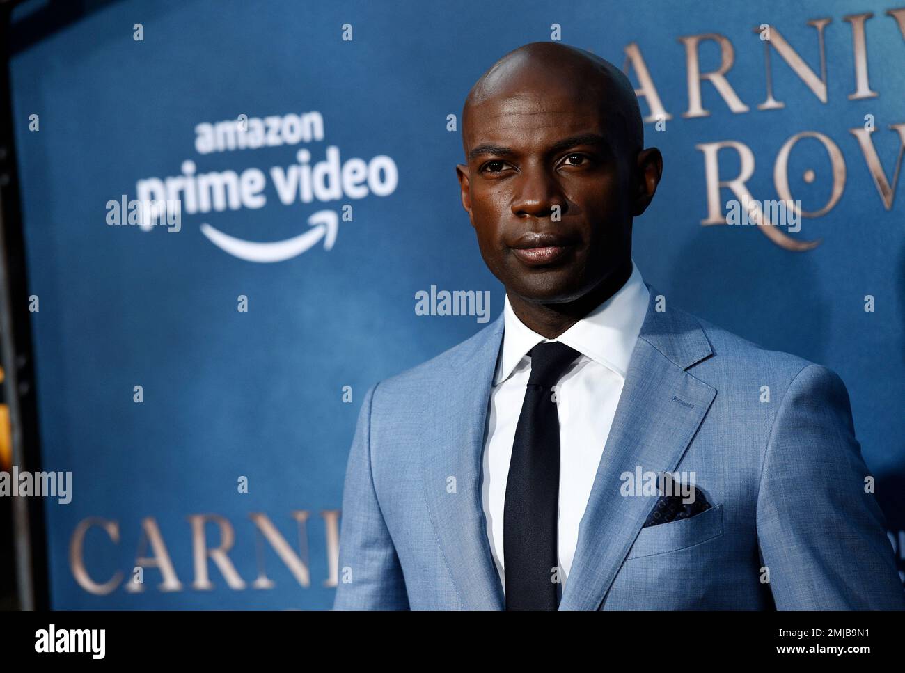 David Gyasi, a cast member in the Amazon Prime Video series "Carnival ...