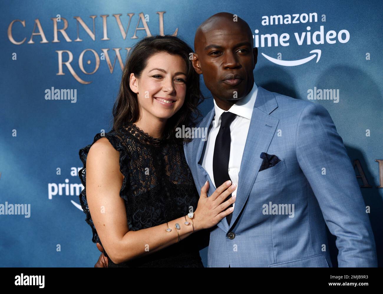 David Gyasi, a cast member in the Amazon Prime Video series "Carnival ...