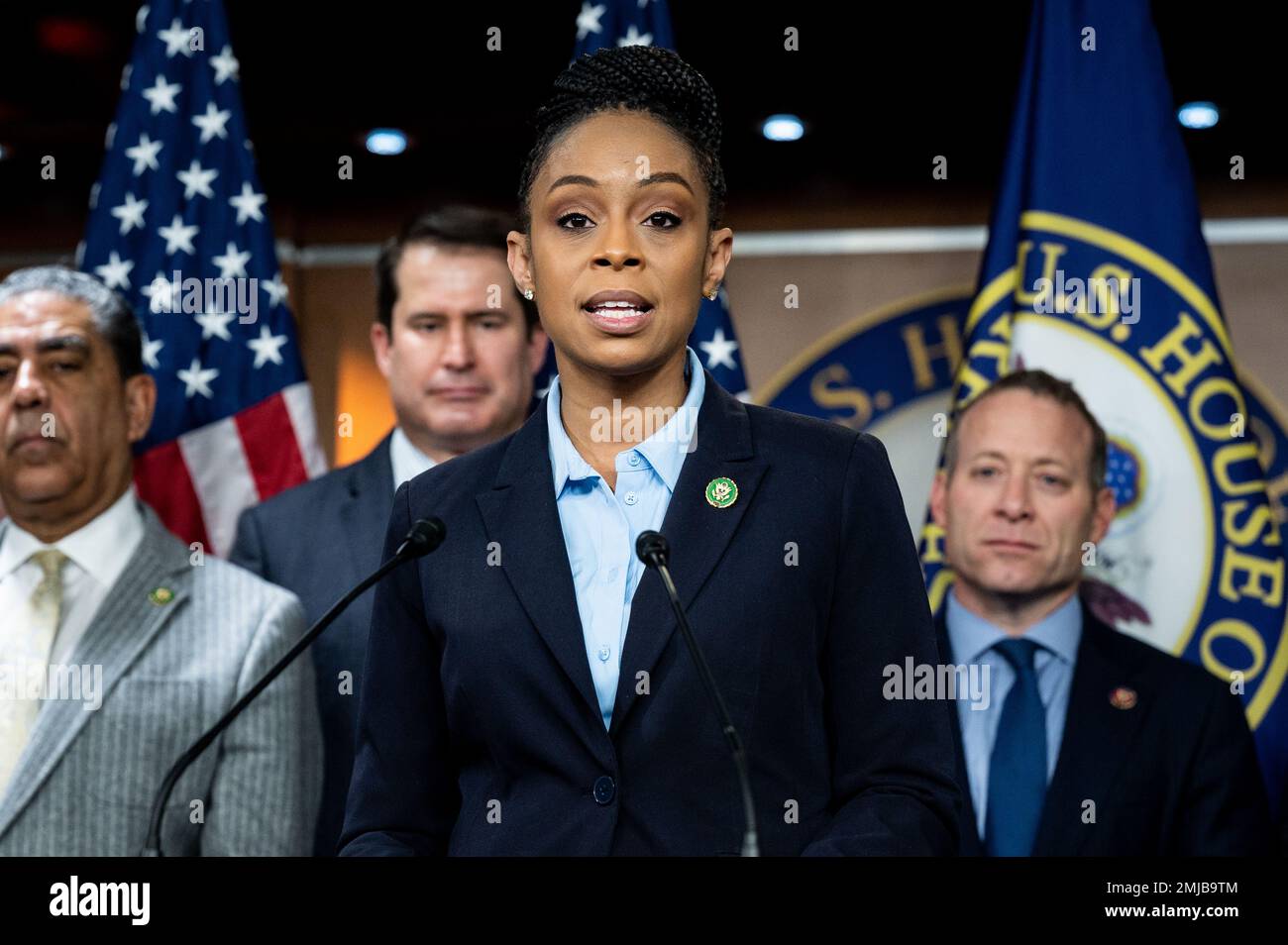 Washington, United States. 27th Jan, 2023. U.S. Representative Shontel ...